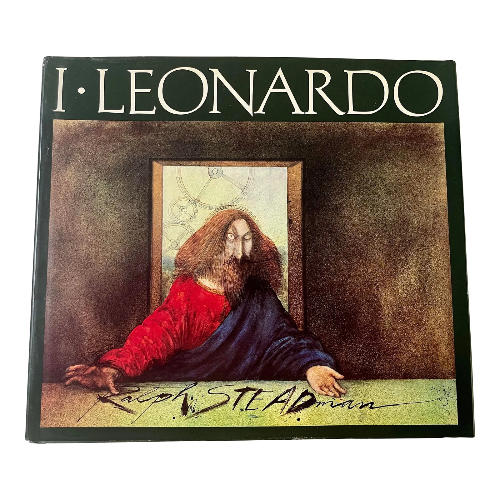 1983 I Leonardo Book by Ralph Steadman, Johnathan Cape | Chairish