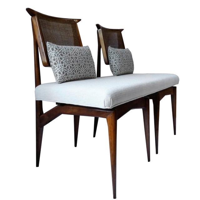 Mid 20th Century Re-Designed Mid-Century Bench | Chairish