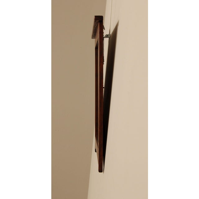Mission Style Oak Wall Mirror | Chairish