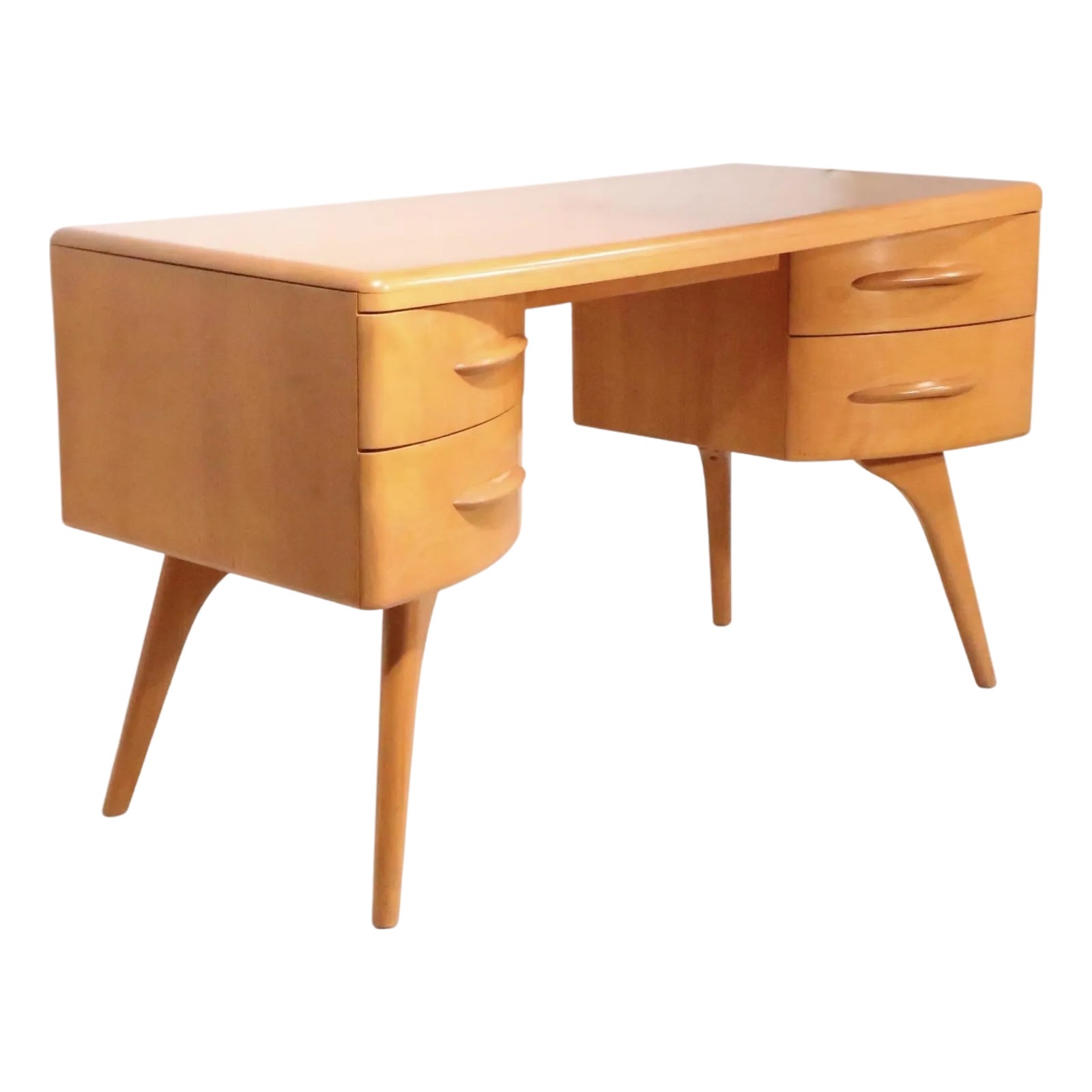 Mid Century Heywood Model M 926 Desk With Chair | Chairish