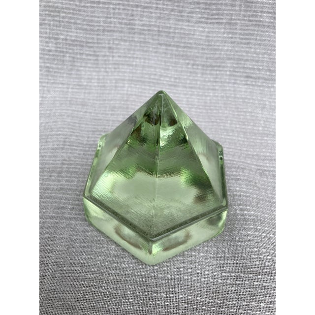 Mid Century Glass Deck Prism | Chairish