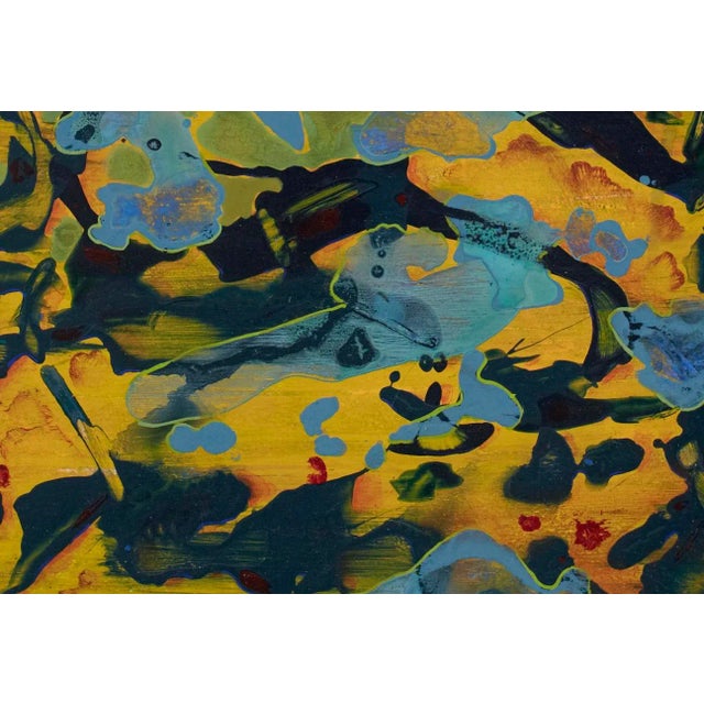 Eternity in Embers Contemporary Abstract Painting | Chairish