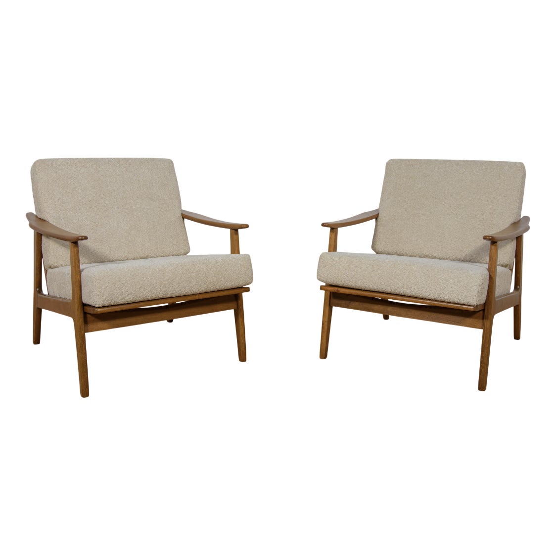 Mid-Century Modern Polish Model 5825 Chairs, 1960s, Set of 2 | Chairish