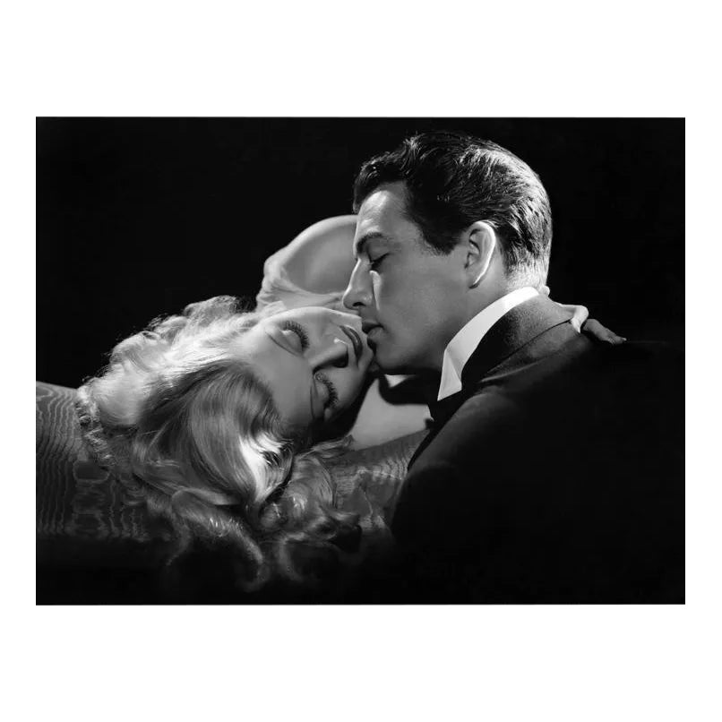 Jean Harlow and Robert Taylor 1937 | Chairish