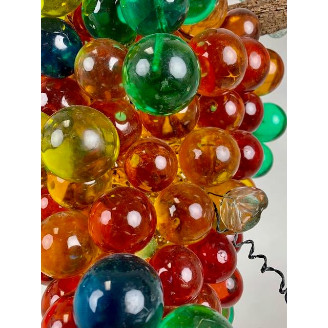 Mid Century Grape Pendant Light Fixture Circa 1950s | Chairish