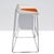 Set of 4 Modern Scoop Stools by Steelcase | Chairish