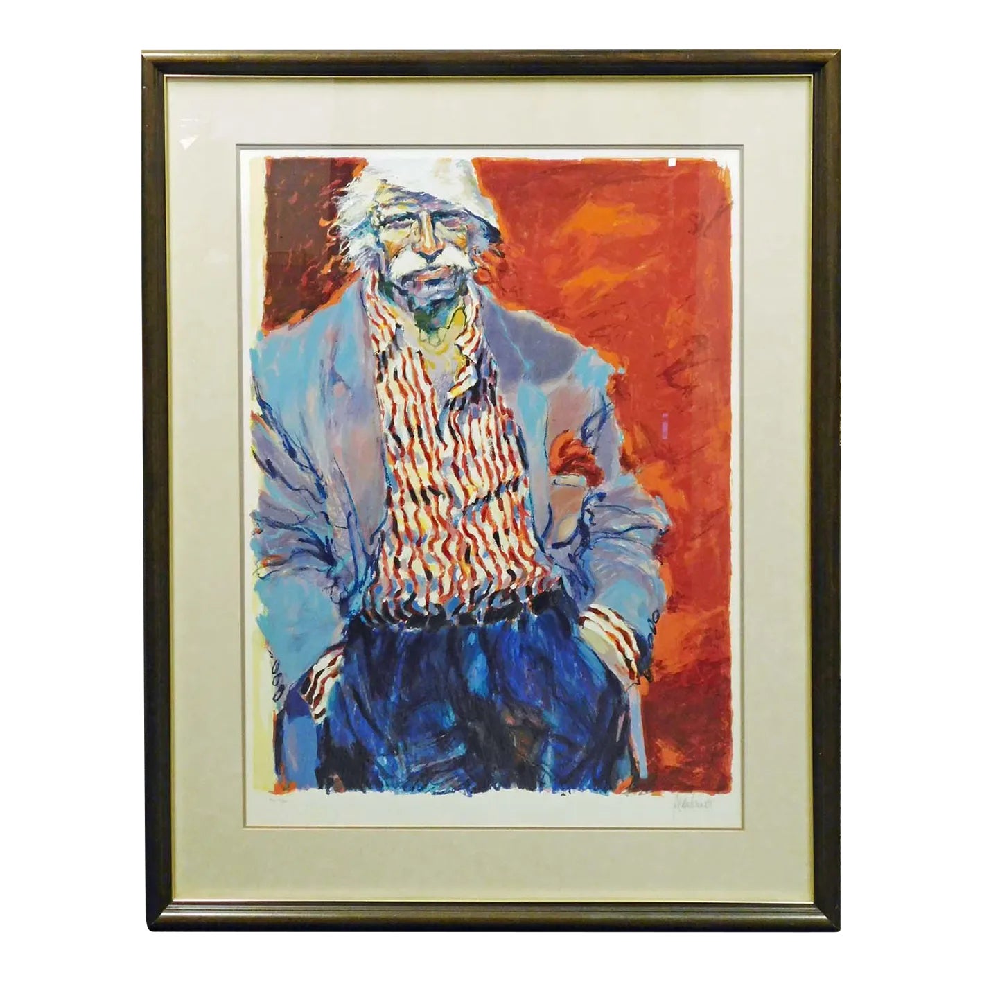 Aldo Luongo Last Days of 44 Art Serigraph Signed Le Artwork | Chairish