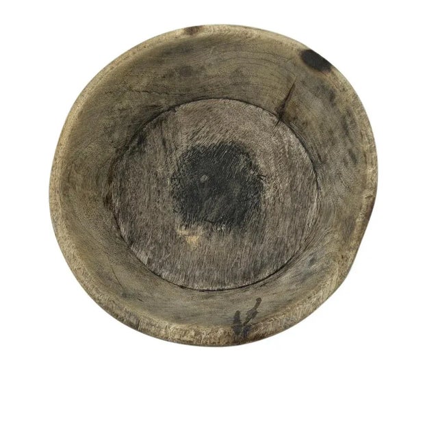 Vintage Wooden Parat Bowl - Small | Chairish