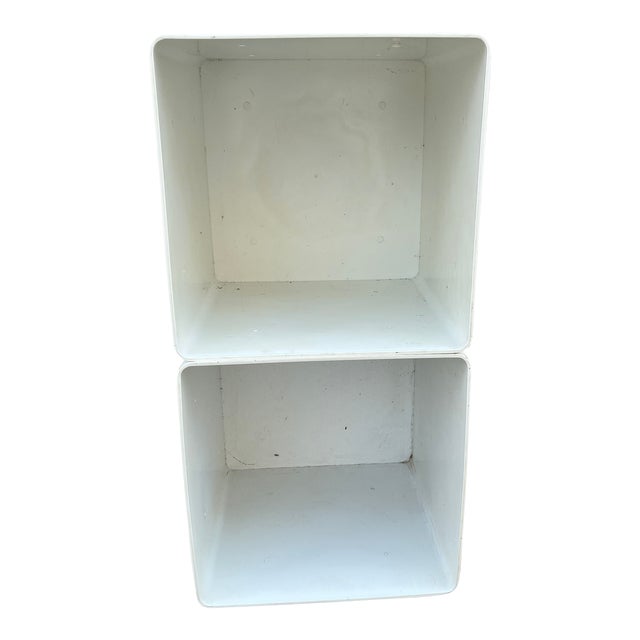 1970s Italian Vintage Pair Mid Century Modern Plastic Modular Drawers ...