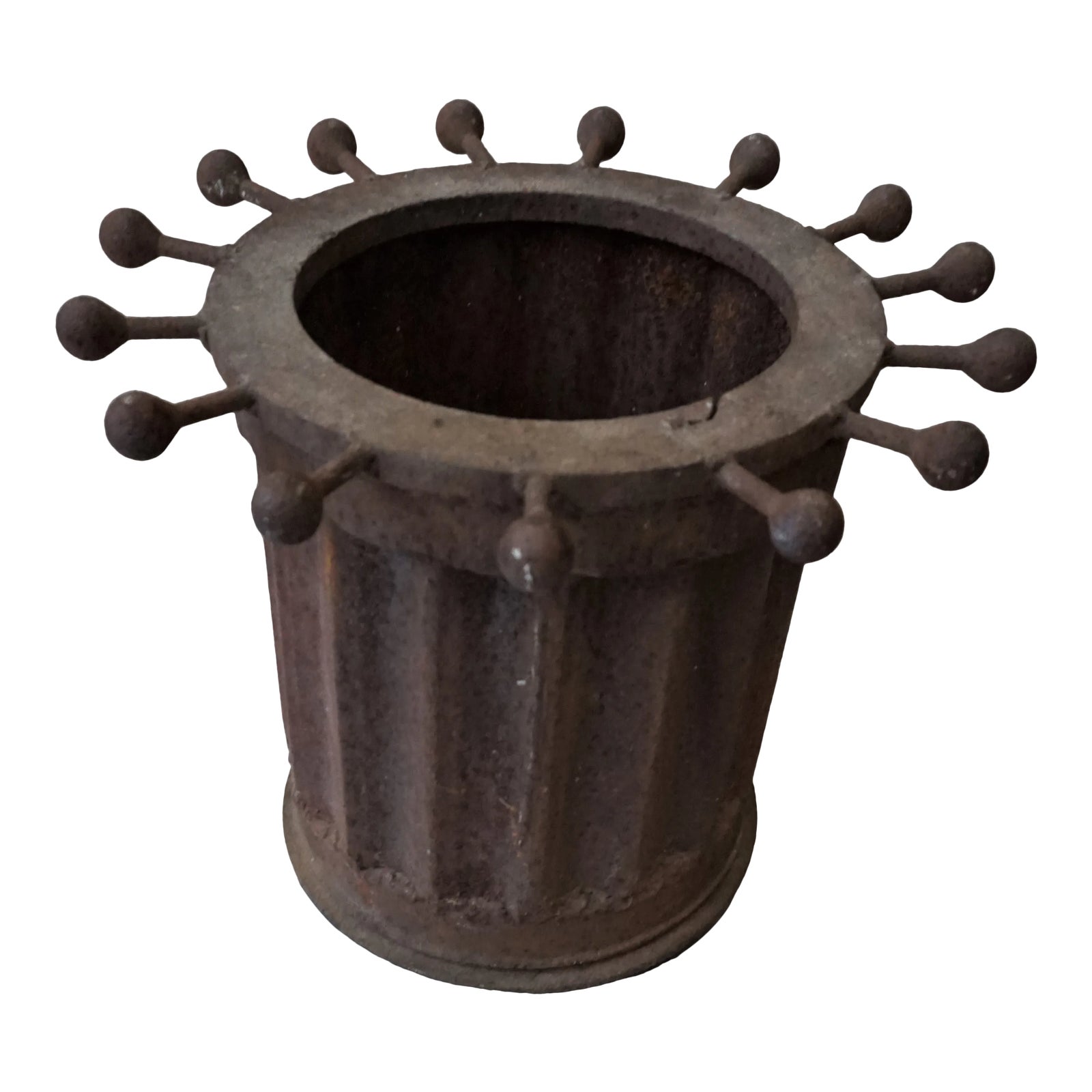 Vintage Mid-Century David X. Manners Iron Sculpture | Chairish