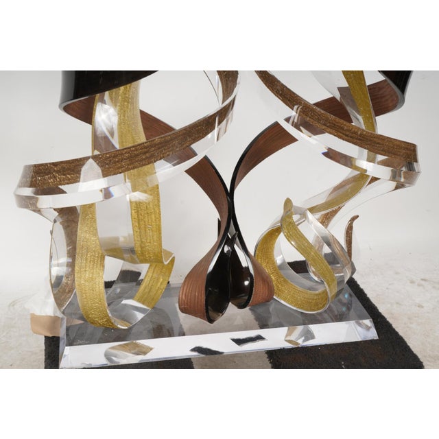 Huge Original Shahrooz Post Modern Abstract Art Sculpture | Chairish