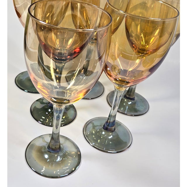 Vintage Art Nouveau Goblets- Set of 6 | Chairish