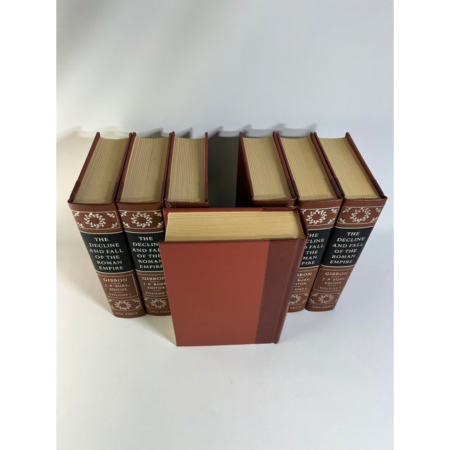 1970s Illustrated Octavo Volume Set, Edward Gibbon's the History of the ...