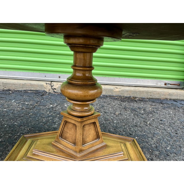 Weiman Mid Century Heirloom Capri Burl Neo-Classical Side Tables | Chairish