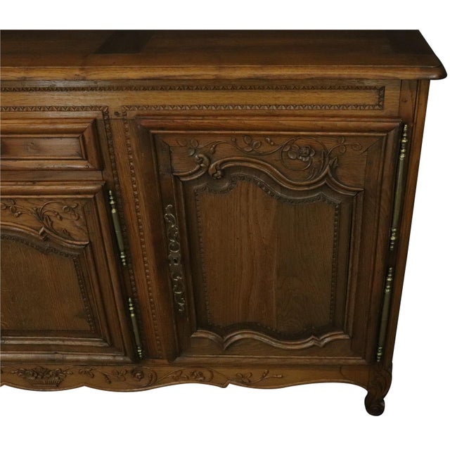 Sideboard Normandy Antique French 1890 Carved | Chairish