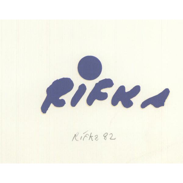 1982 Judy Rifka 'American Dance Festival 1982' Contemporary Black,White ...