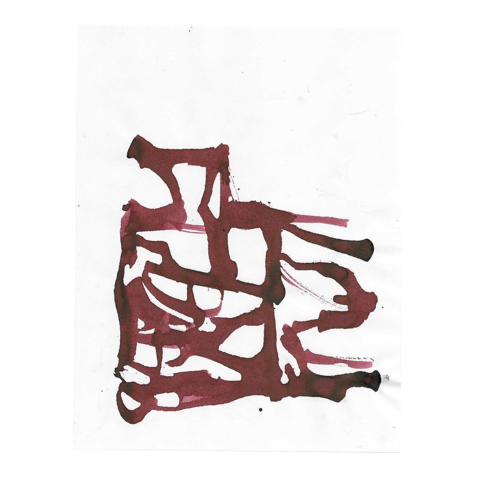 1991 Mark Dorman Abstract Painting | Chairish