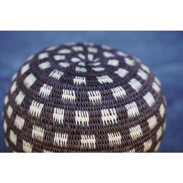 Wounaan Panama Basket, Window Pattern | Chairish
