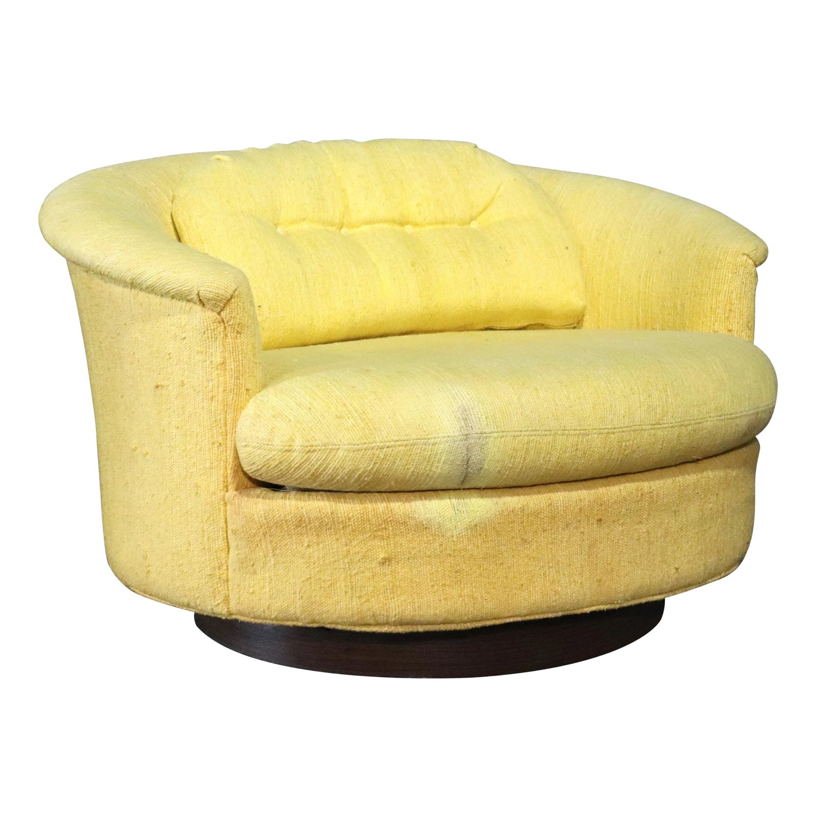 Selig Imperial Barrel Chair | Chairish