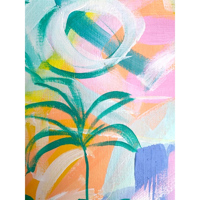 “Palms #11” Abstract Painting by Christina Longoria | Chairish