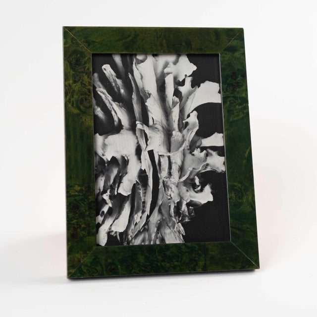 Vintage Green Wood Frame | Chairish