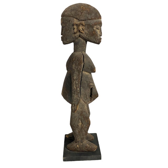 Old African Lobi Shrine Male/Female Figure Bateba 21.5 in Burkina Faso ...