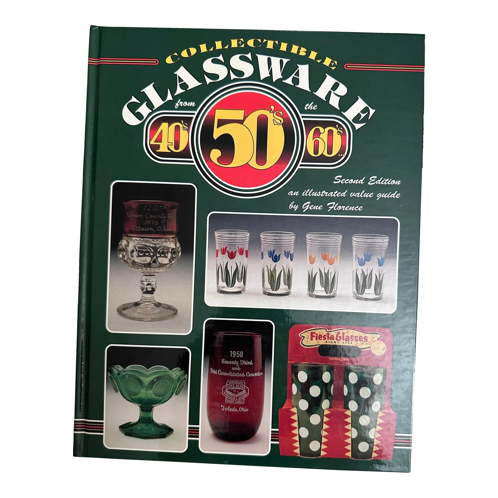 Collectible Glassware From the 40s, 50s and 60s Hardcover Book | Chairish