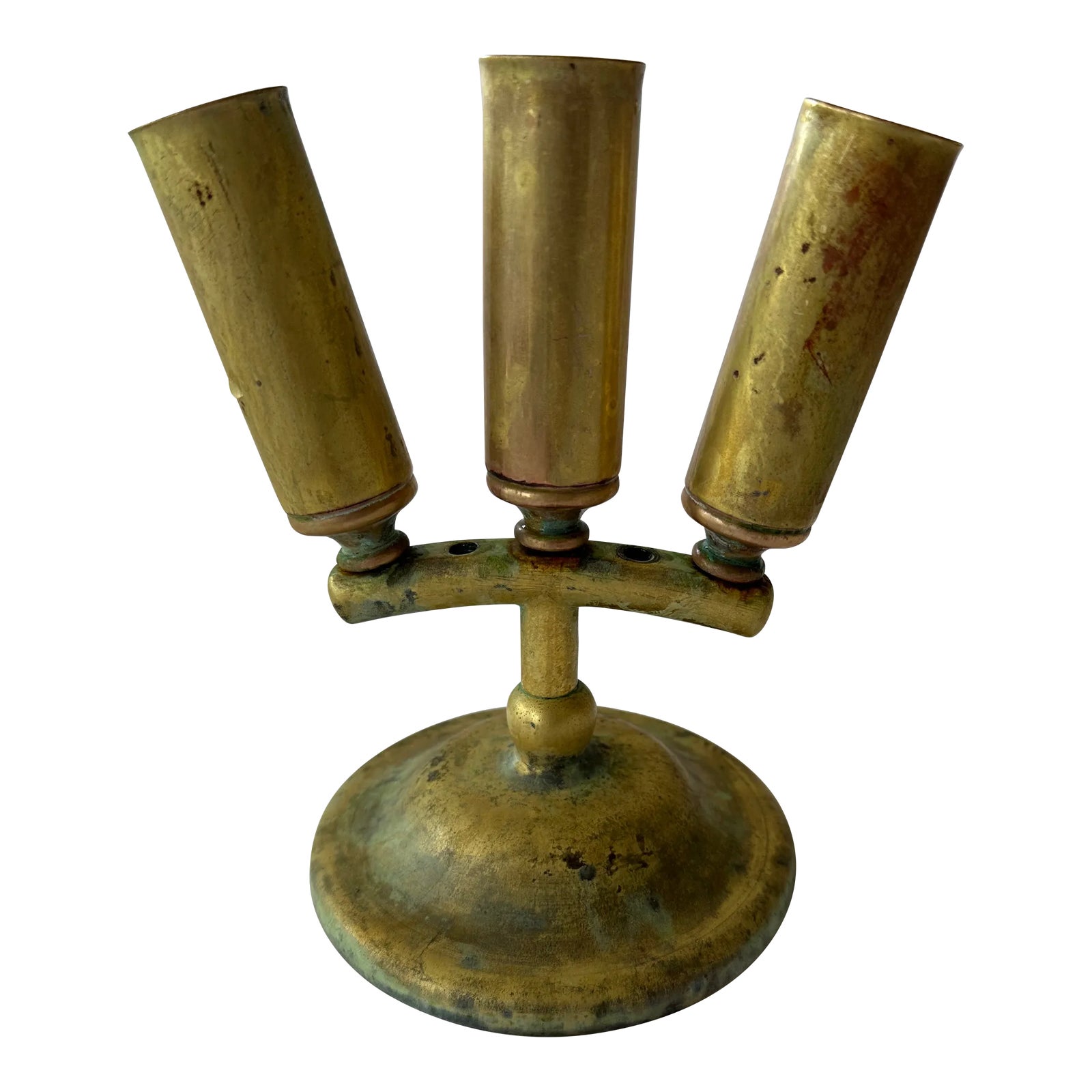 Antique Brass Cane Holder | Chairish