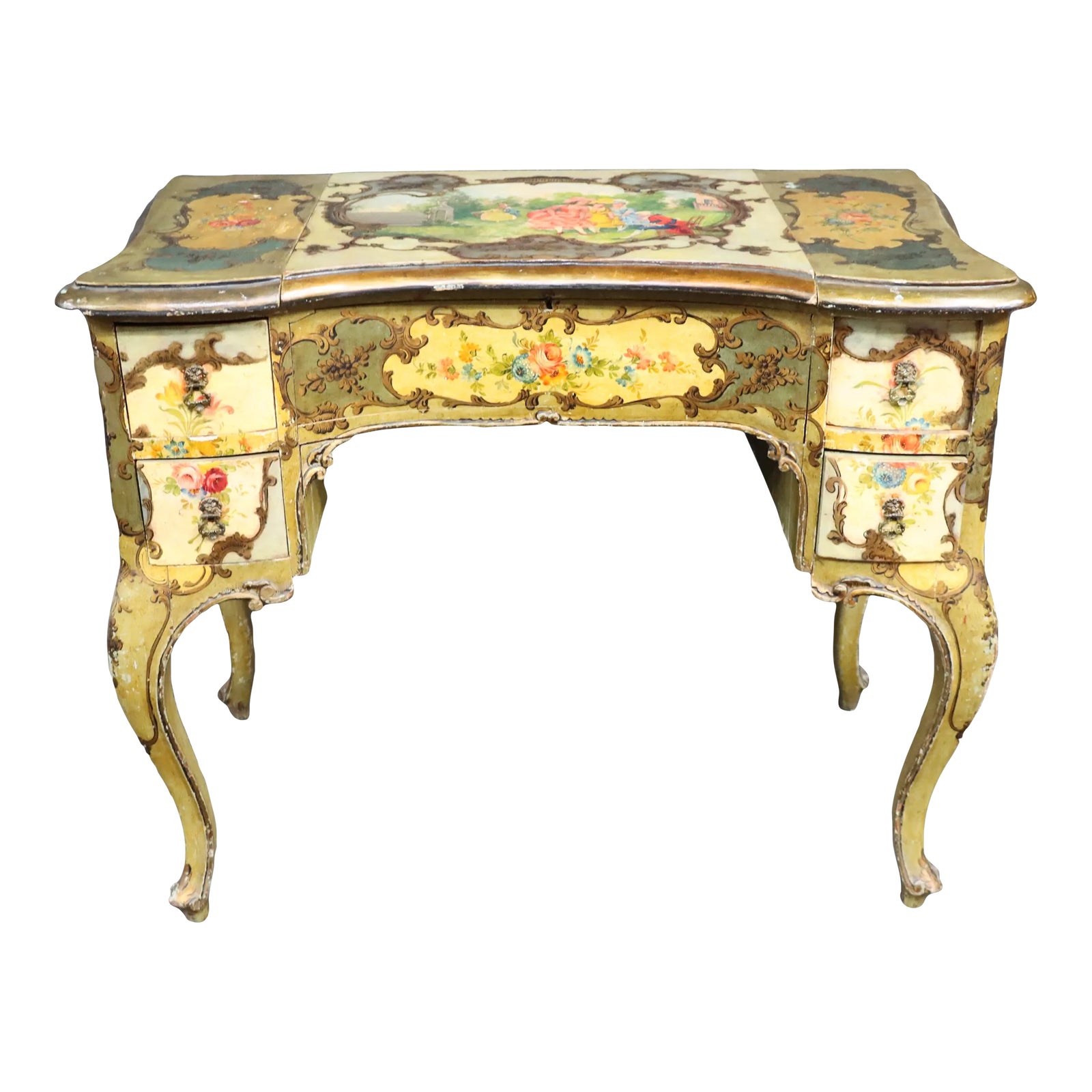 Italian Rococo Vanity | Chairish