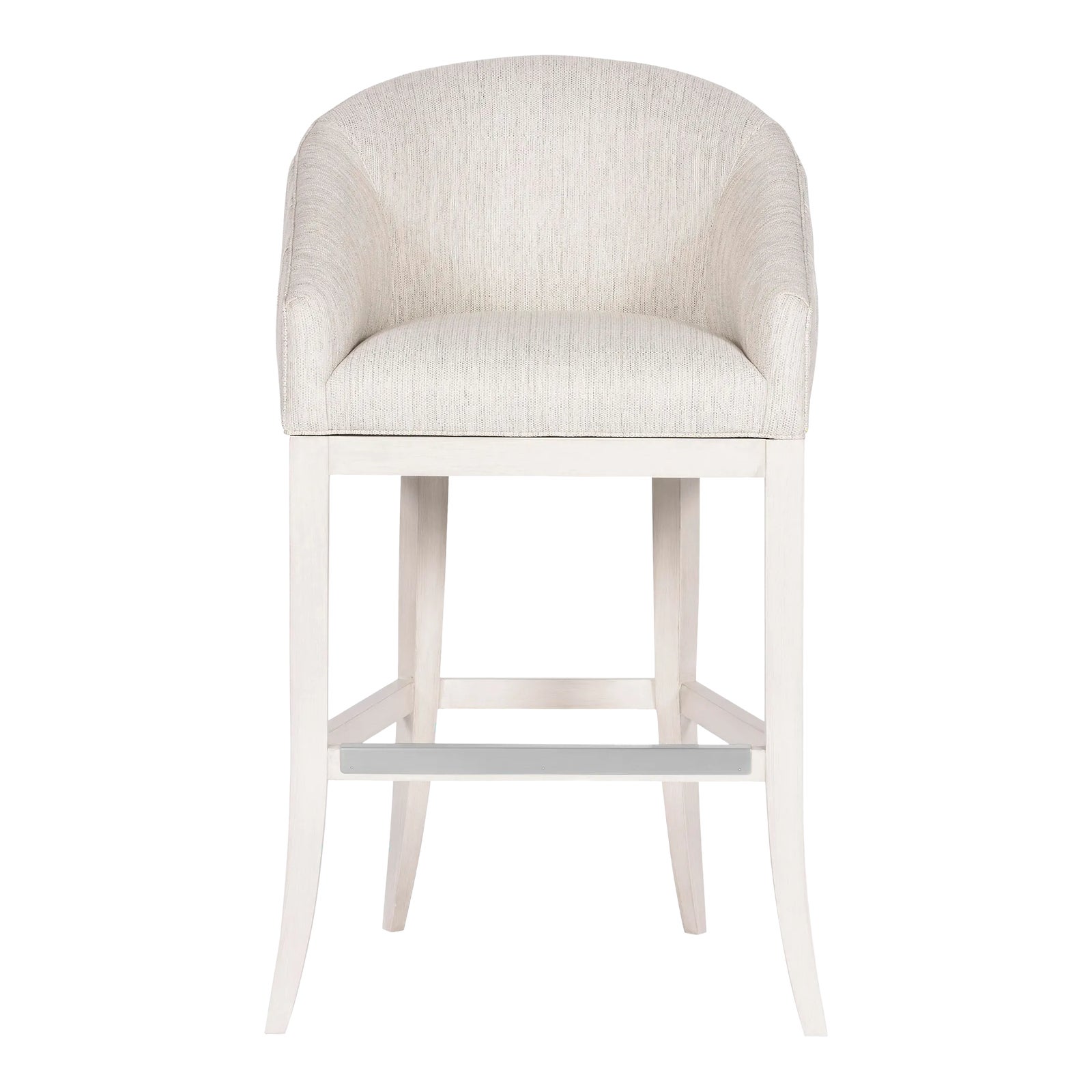 Ryder Bar Stool in Index Porcelain with Wood Flare Base & Casablanca ...