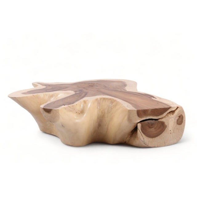 Smooth Living Edge Coffee Table 2 | Chairish