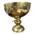 1920s Extra Large Brass Chalice Footed Bowl | Chairish