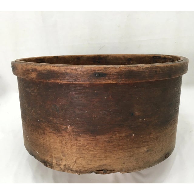 Large Size Antique American Rustic Country Primitive Steam Bent Oak ...