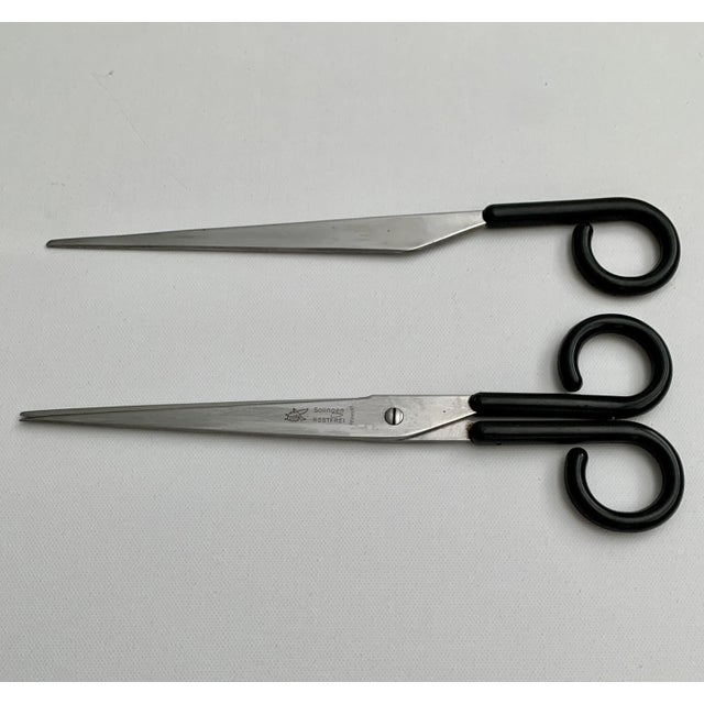 Solingen Rostfrei Desk Set Scissors Letter Opener Case | Chairish