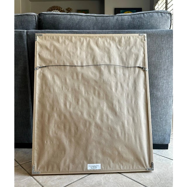 Monotype Painting Framed by Listed Artist Russell Hamilton | Chairish