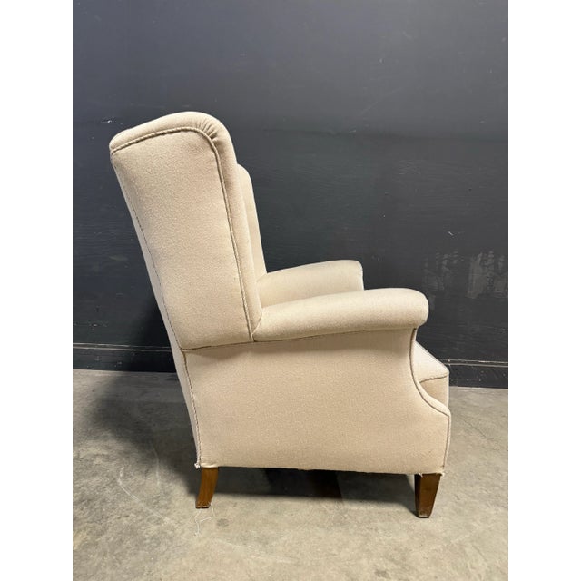 1960's English Wingback Chair | Chairish