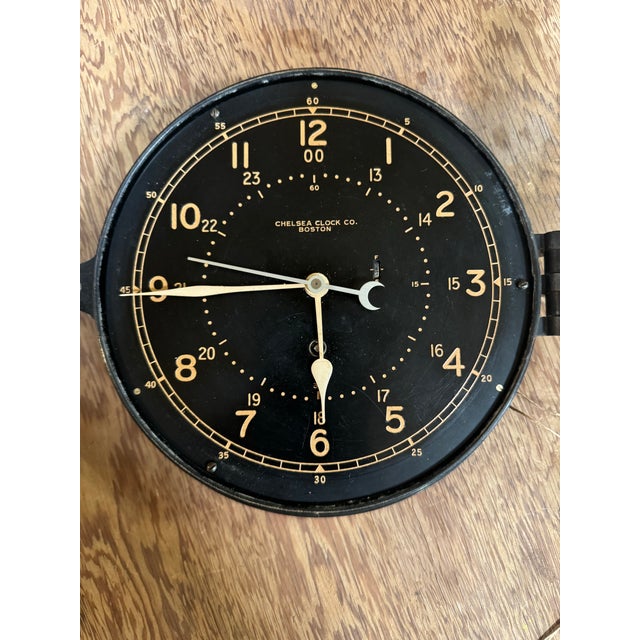 1940s Us Navy Chelsea Boston Co Clock | Chairish