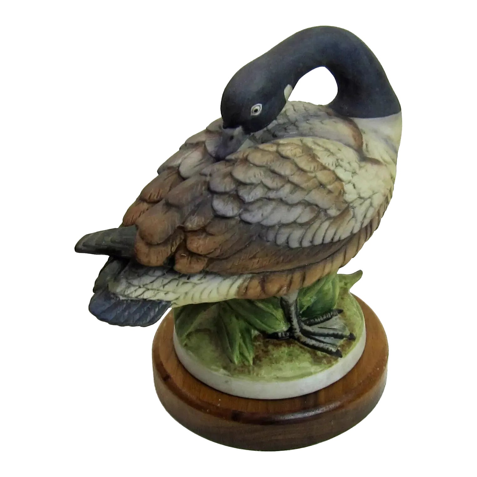 1980s Vintage Napco Canada Goose Figurine | Chairish