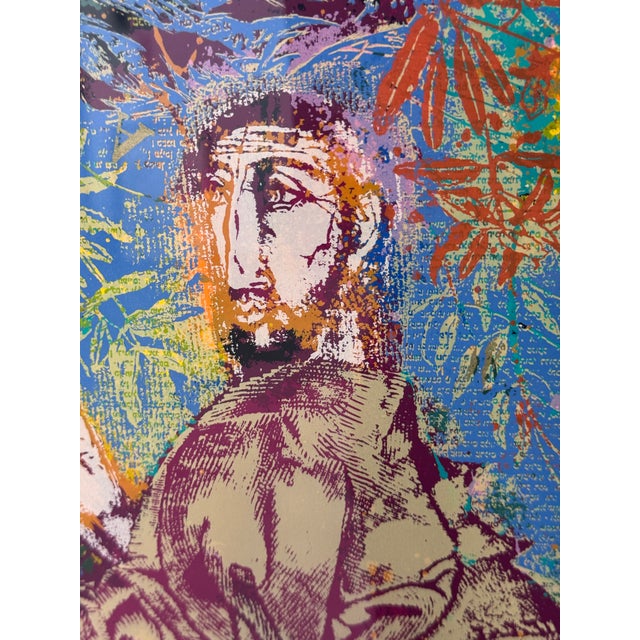 Mid Century Shraga Weil Original Screen-Print, "Archives", Signed in ...