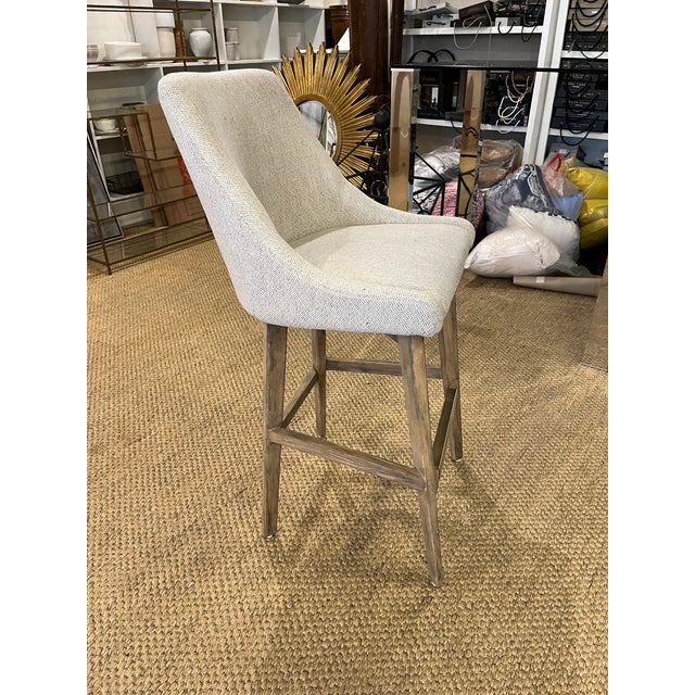 Alder & Tweed Taylor Bar Stool | Chairish