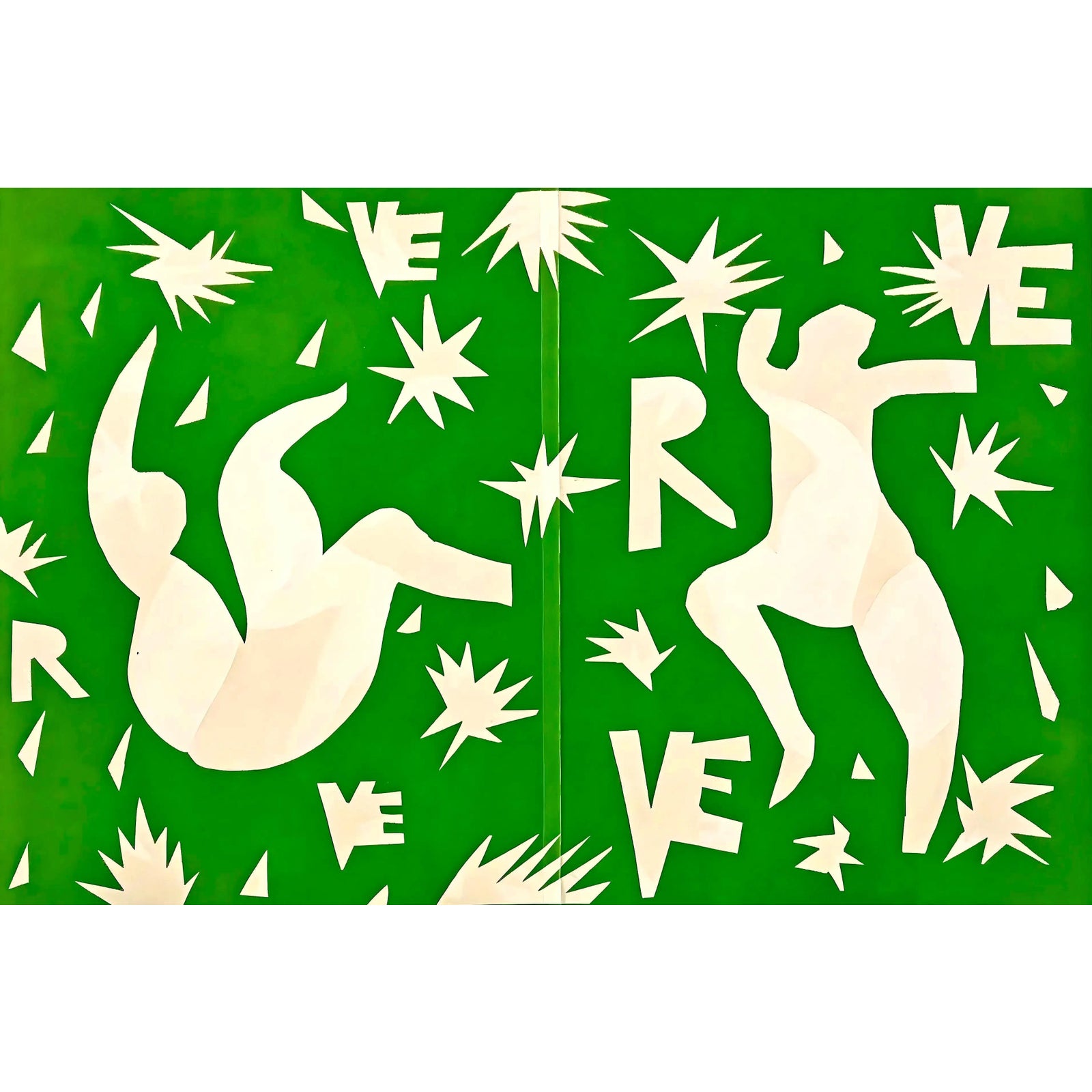 Henri Matisse, Couverture, Verve: Revue Artistique Et Littéraire, 1945 ...