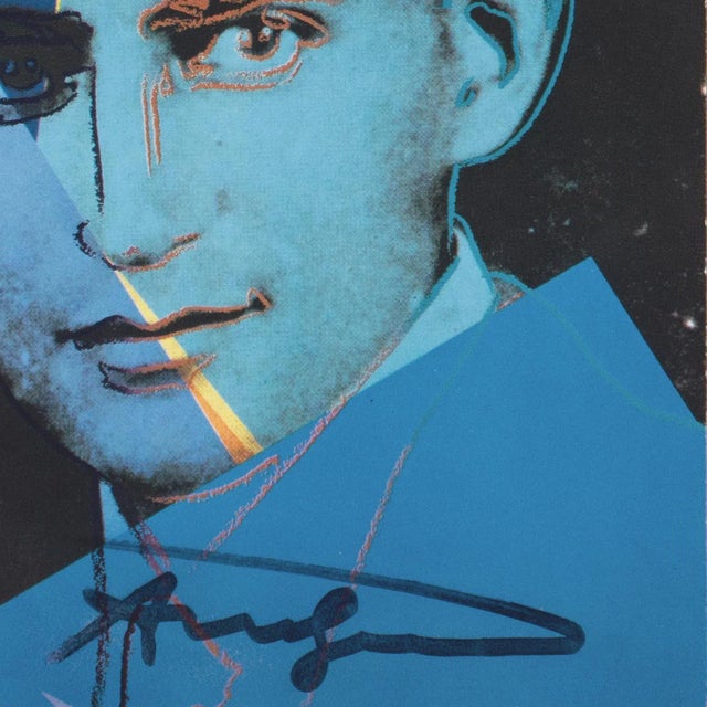 'Franz Kafka', Hand Signed by Andy Warhol, Pop Art, Modernist, Paris ...