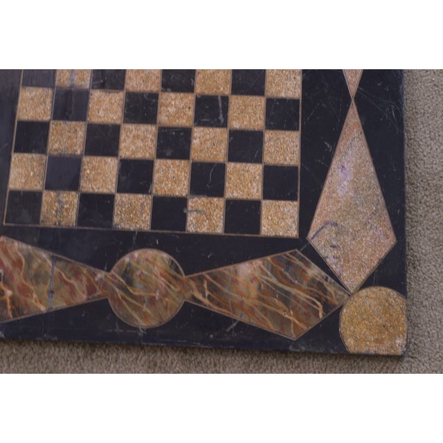 Antique Slate Chess Game Board (A) | Chairish