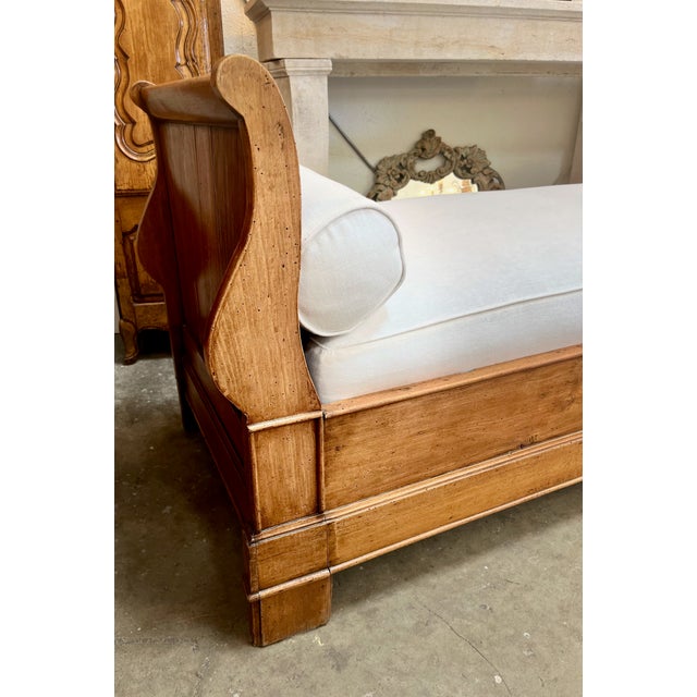 19th Century French Louis Philippe Cherry Daybed | Chairish
