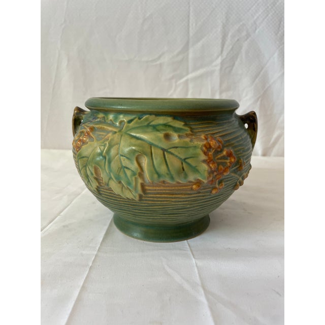 Vintage Roseville Pottery Cachepot | Chairish