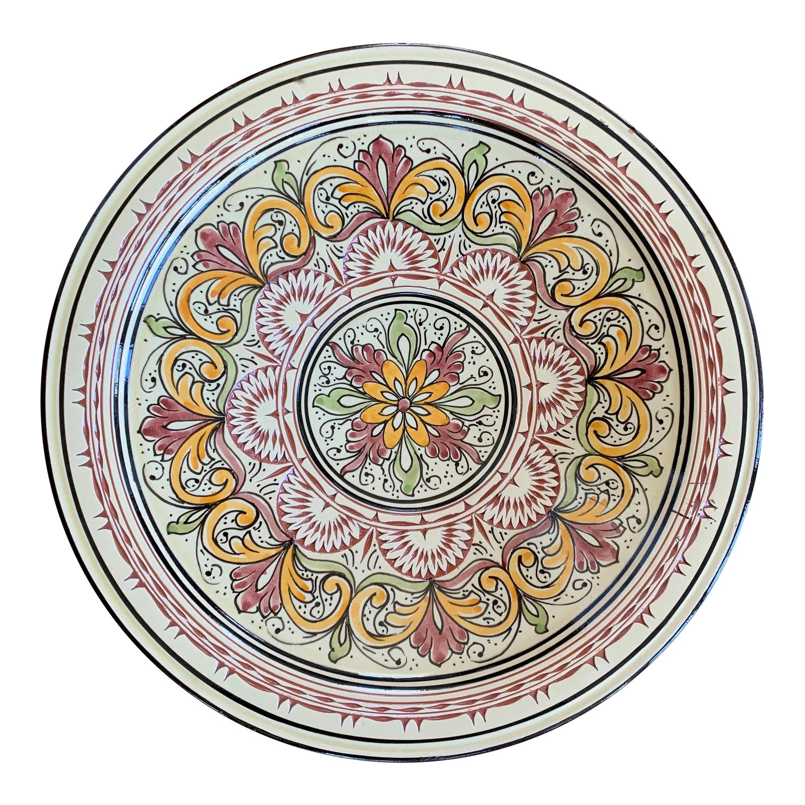 Vintage Dutch Decorative Platter | Chairish