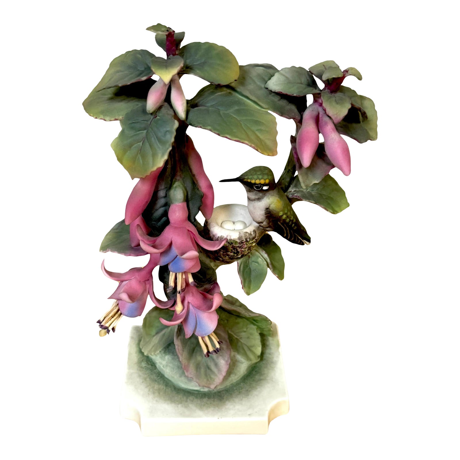 Royal Worcester Ruby Throated Hummingbird by Dorothy Doughty with ...