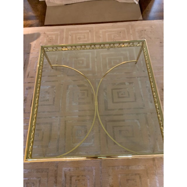 Paul M Jones Collection/John Boone Brass Coffee Table | Chairish
