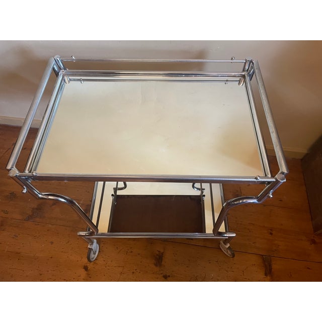 Vintage English Serving Trolley, 1950s | Chairish