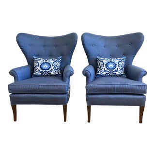 Vintage & Used Wingback Chairs for Sale | Chairish